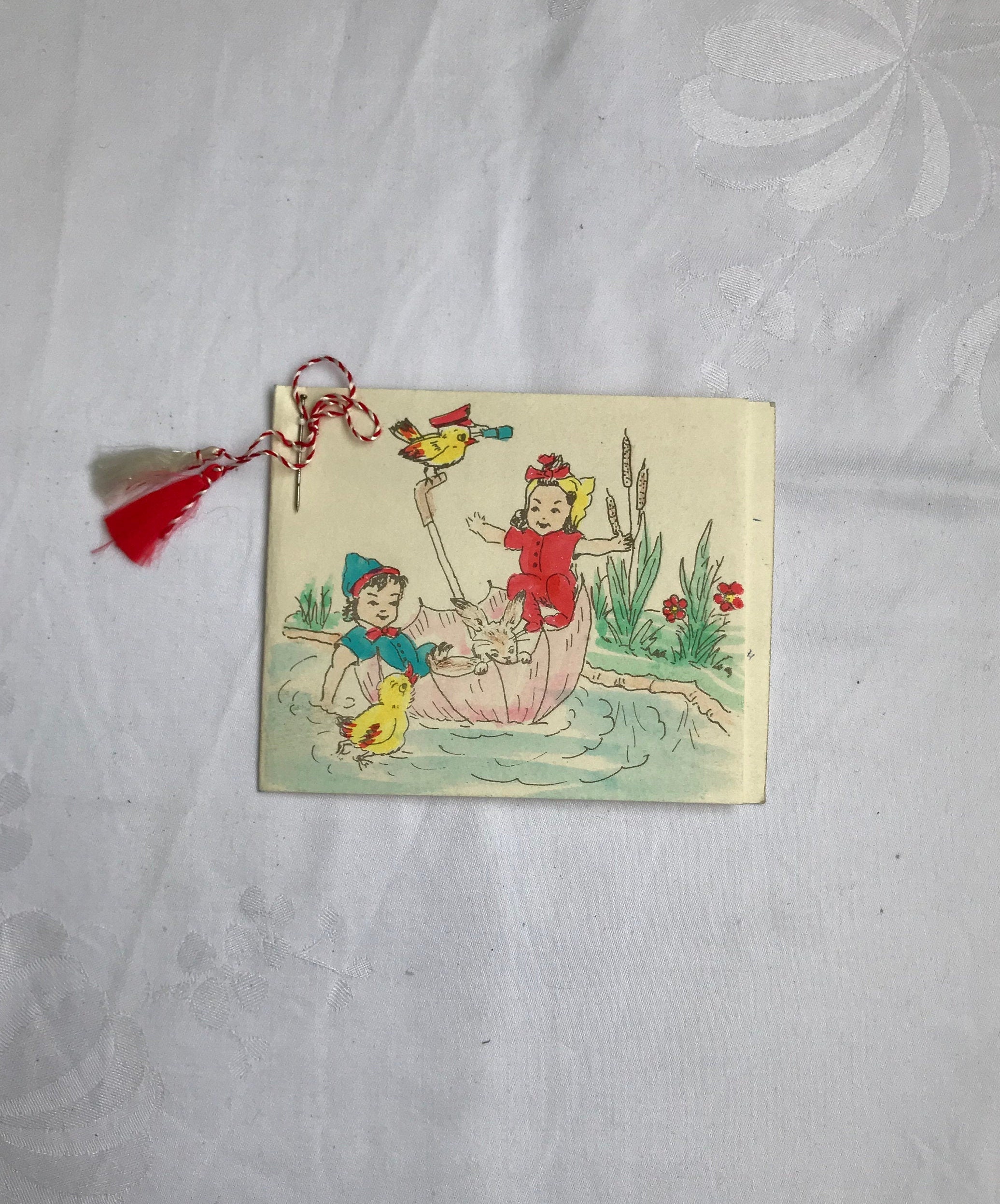 Vintage Rare Postcard bulgarian Postcard hand Painted - Etsy