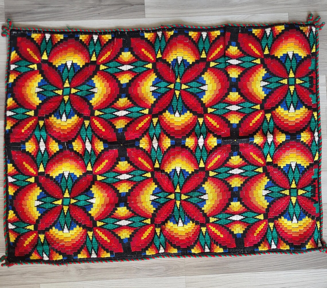 Vintage Carpet or Wall Panel for Your Wall traditional Bulgarian Rug ...