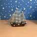 Vintage Handmade Wooden Ship Model Night Lamp – Beach Cottage Decor - Etsy