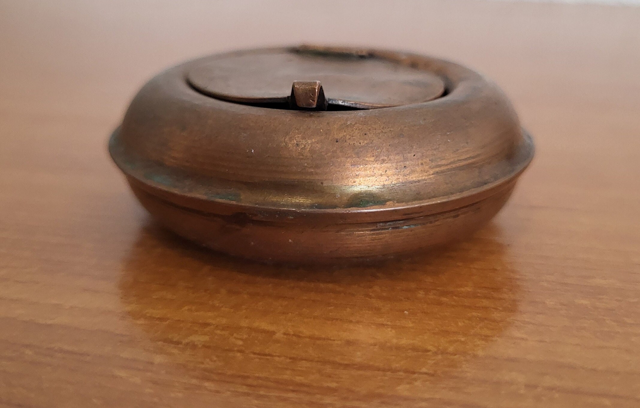 Vintage Copper Ashtray Very Old Ashtray Bar Decor Home Decor Cigarette ...