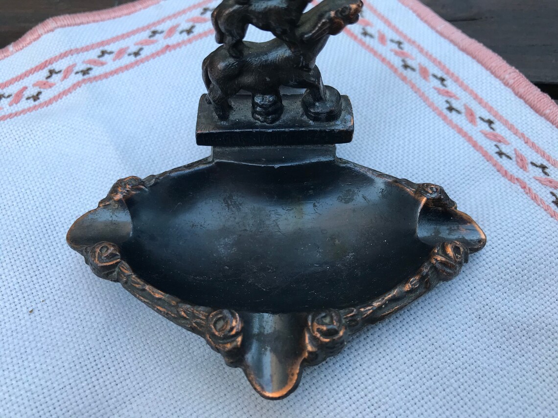 Vintage Copper Ashtray Very Old Ashtray Bar Decor Home | Etsy