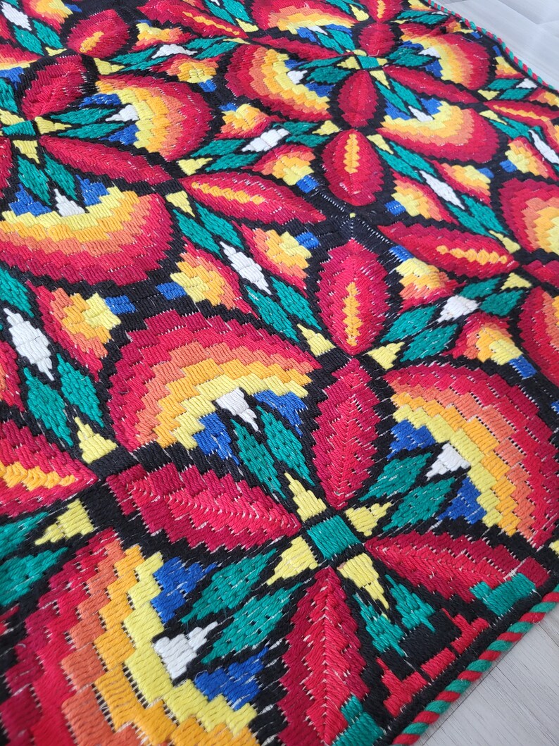 Vintage Carpet or Wall Panel for Your Wall traditional Bulgarian Rug ...