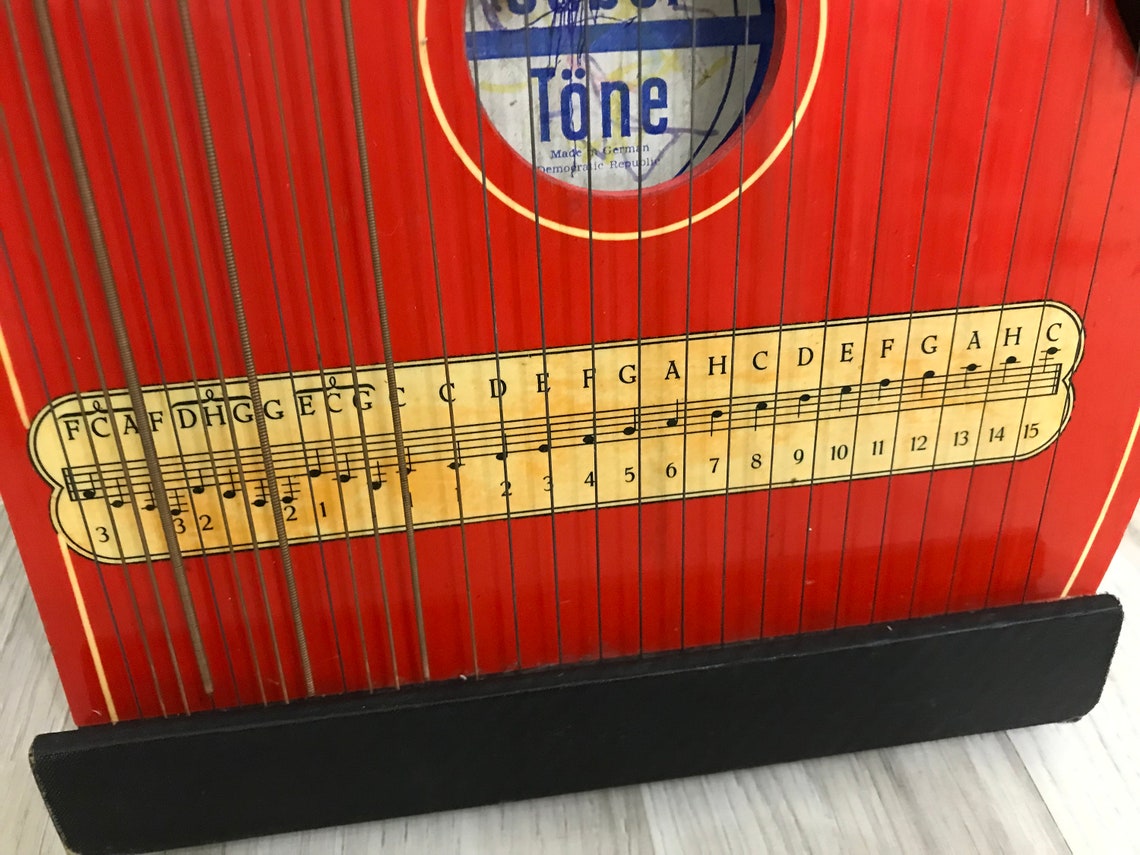 Vintage Zither Musical Instrument Zither Antique Guitar - Etsy