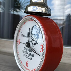 Vintage Soviet Alarm Clock-limited Edition the First President of ...