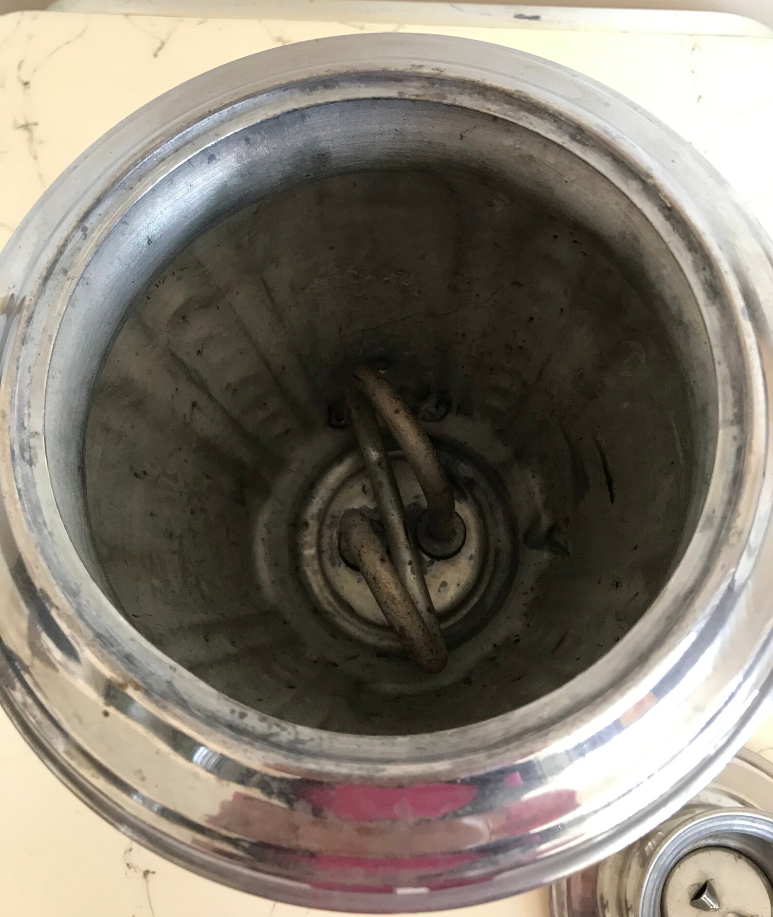 Vintage Russian Samovar Large electric Samovar metal Tea Pot working ...