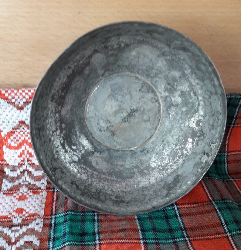 Vintage Handmade Copper Bowl Tin Lined Antique Copper Bowl - Etsy