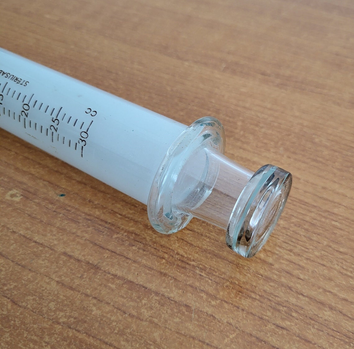 Vintage Medical Syringe- Doctor Tools- Glass Syringe- Medical Equipment ...