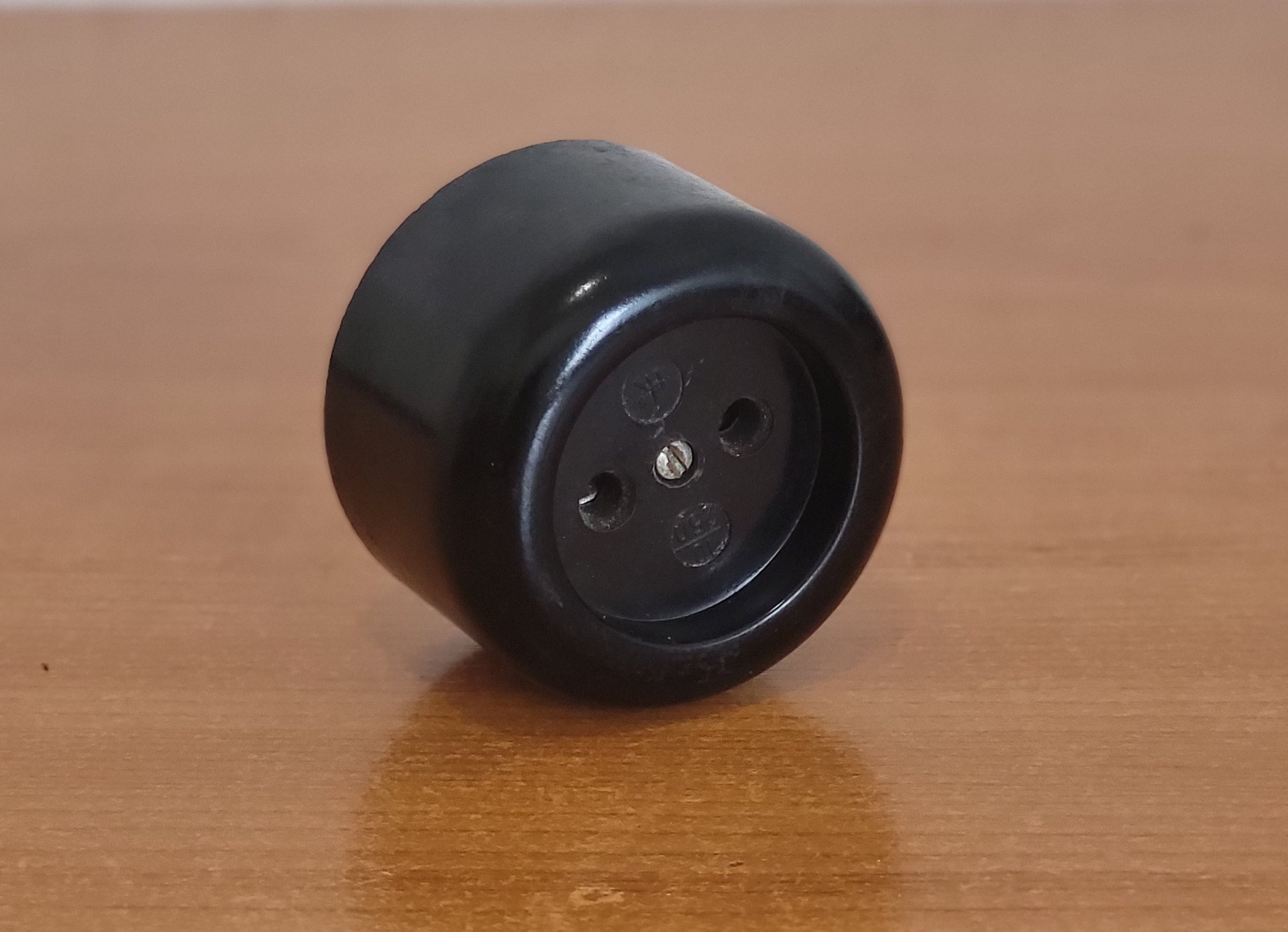 Vintage Bakelite Electrical Socket Plug wall-plug bakelite Electric ...