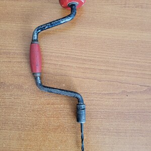 Vintage Antique Hand Drill vintage Manual Drill mechanical Drill ...
