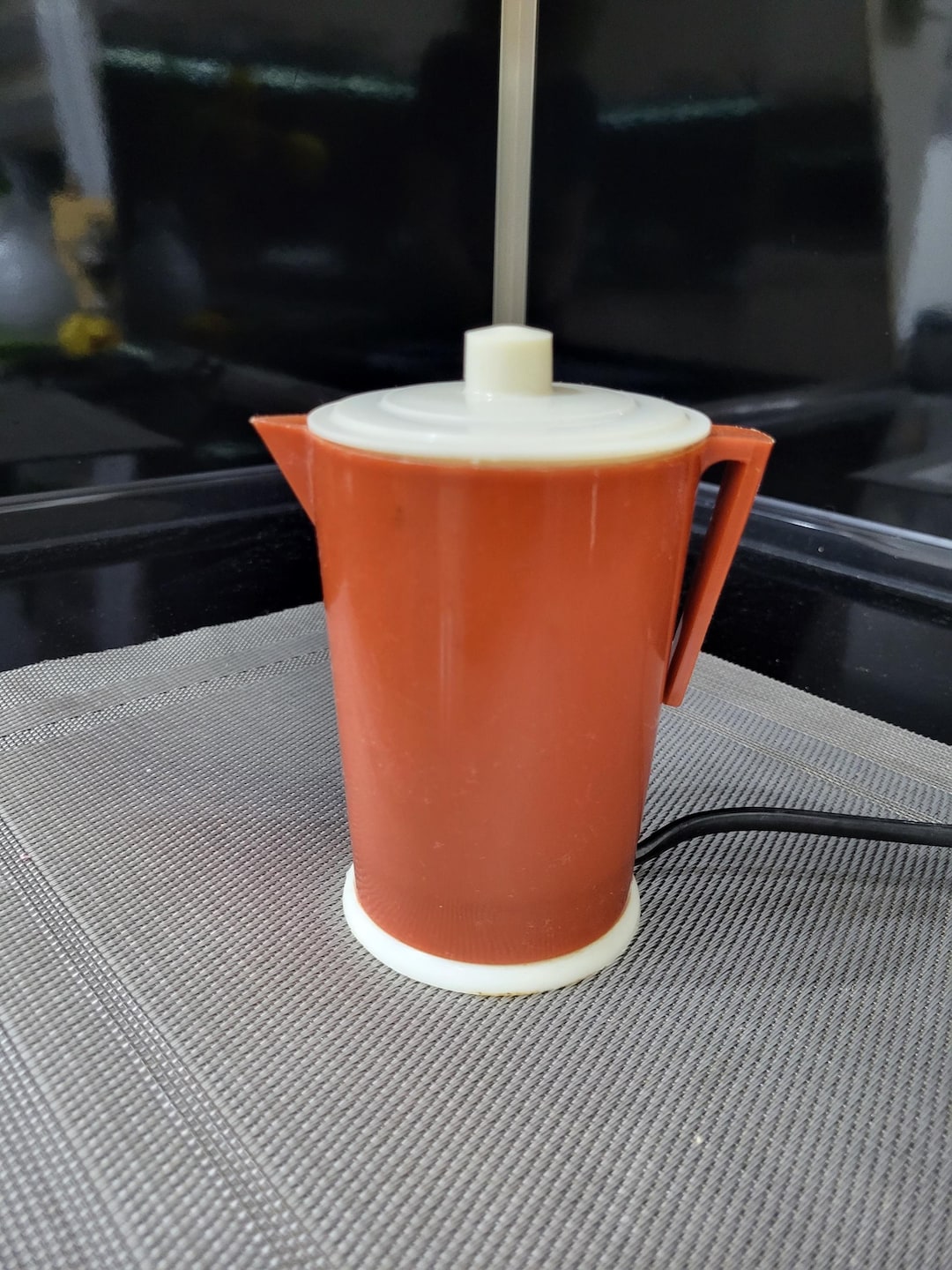 Vintage Electric Coffee Pot - Coffee Heater -travel Electric Plastic ...