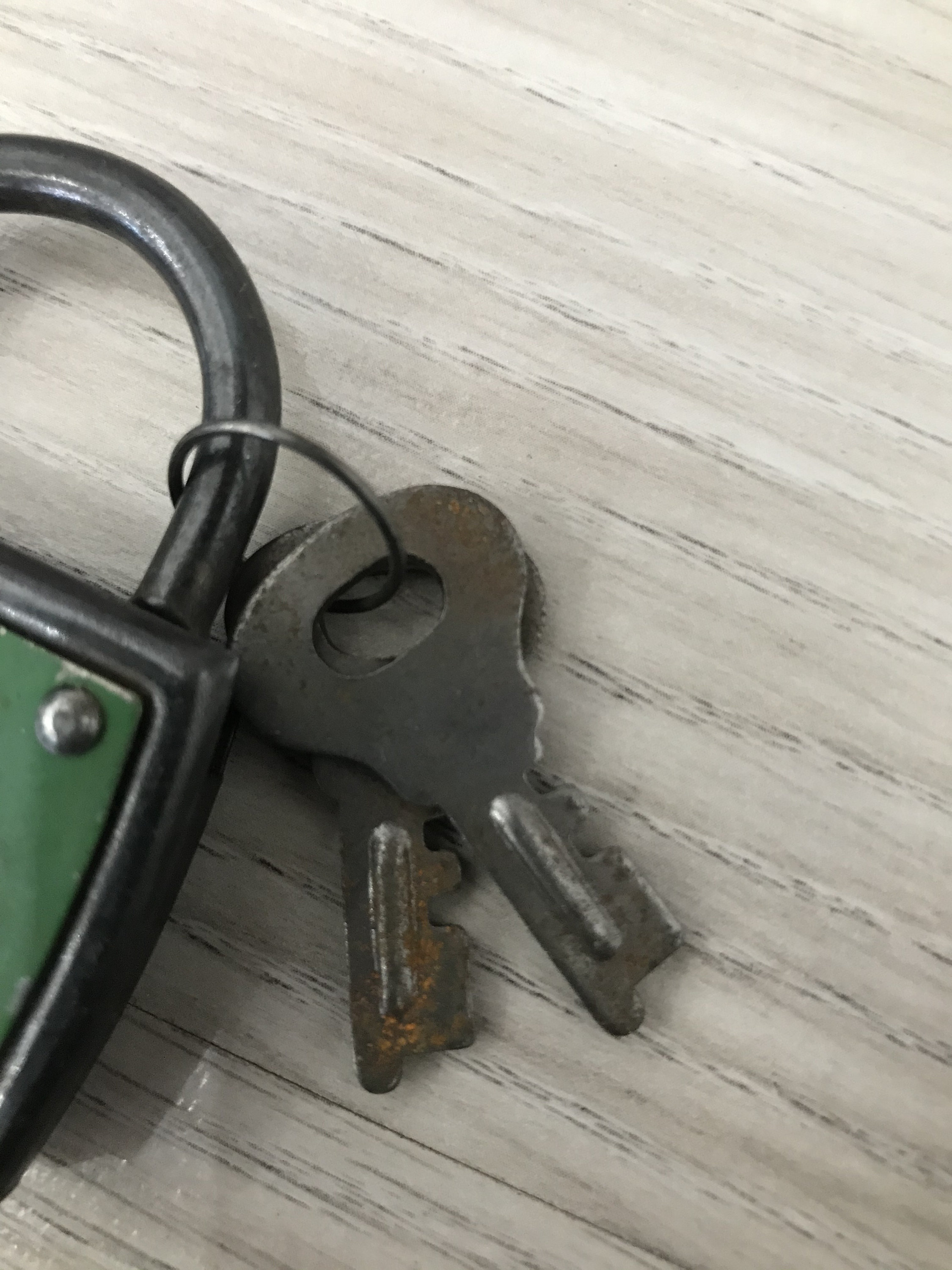 Vintage Padlock and Key old Padlock rustic Padlock metal Padlocks iron ...