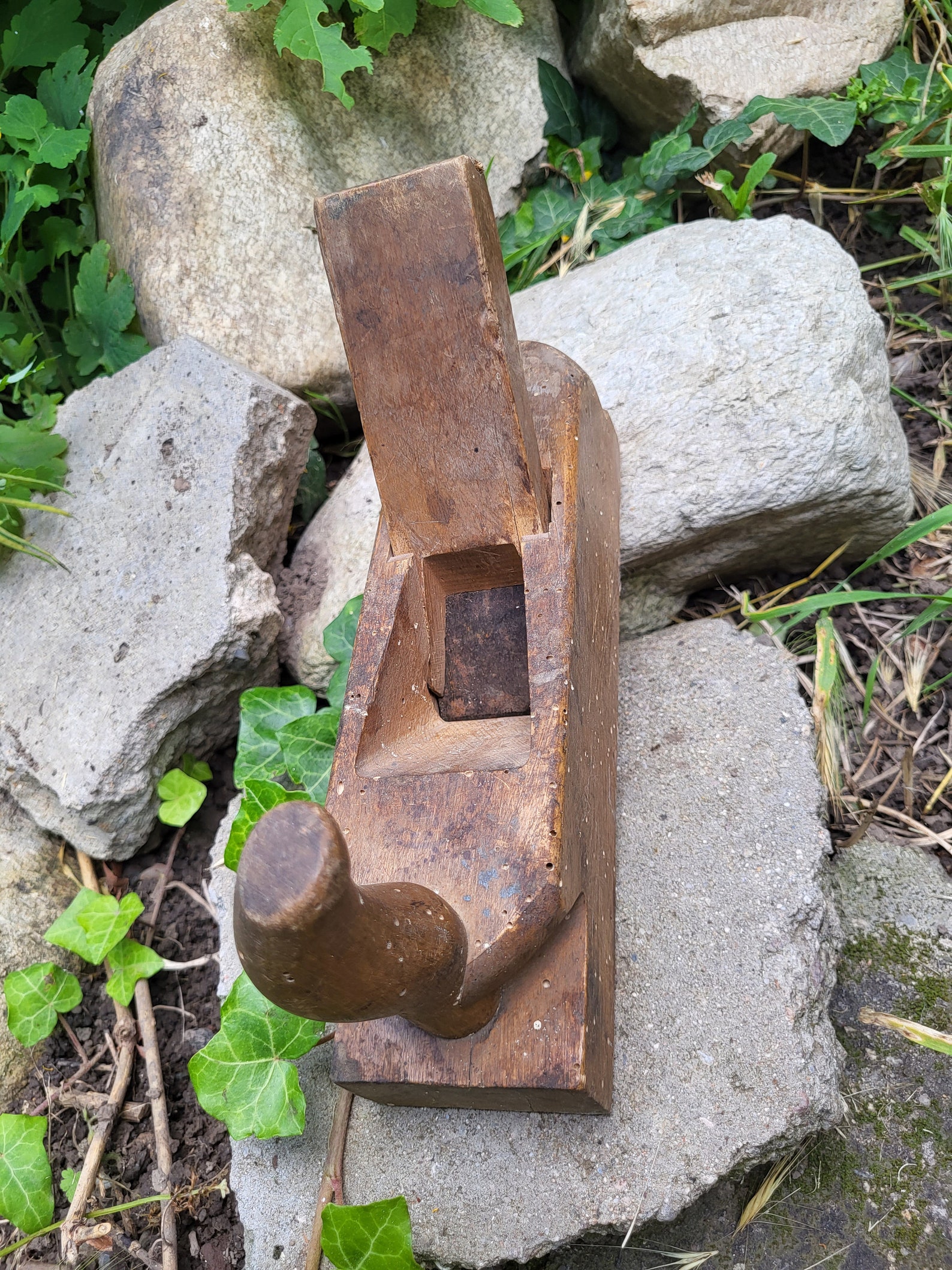 Vintage Jack Plane - Carpentry Tool - Wooden Planer - Wooden Jack Plane ...