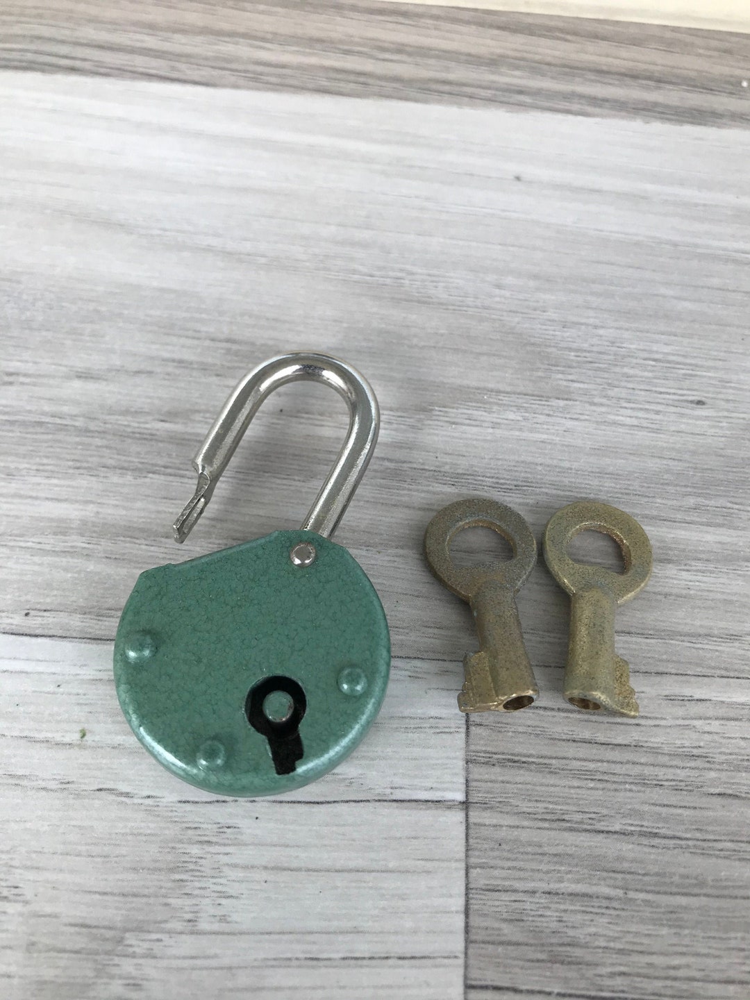 Vintage Padlock and Key -working Padlock -old Padlock -rustic Padlock ...