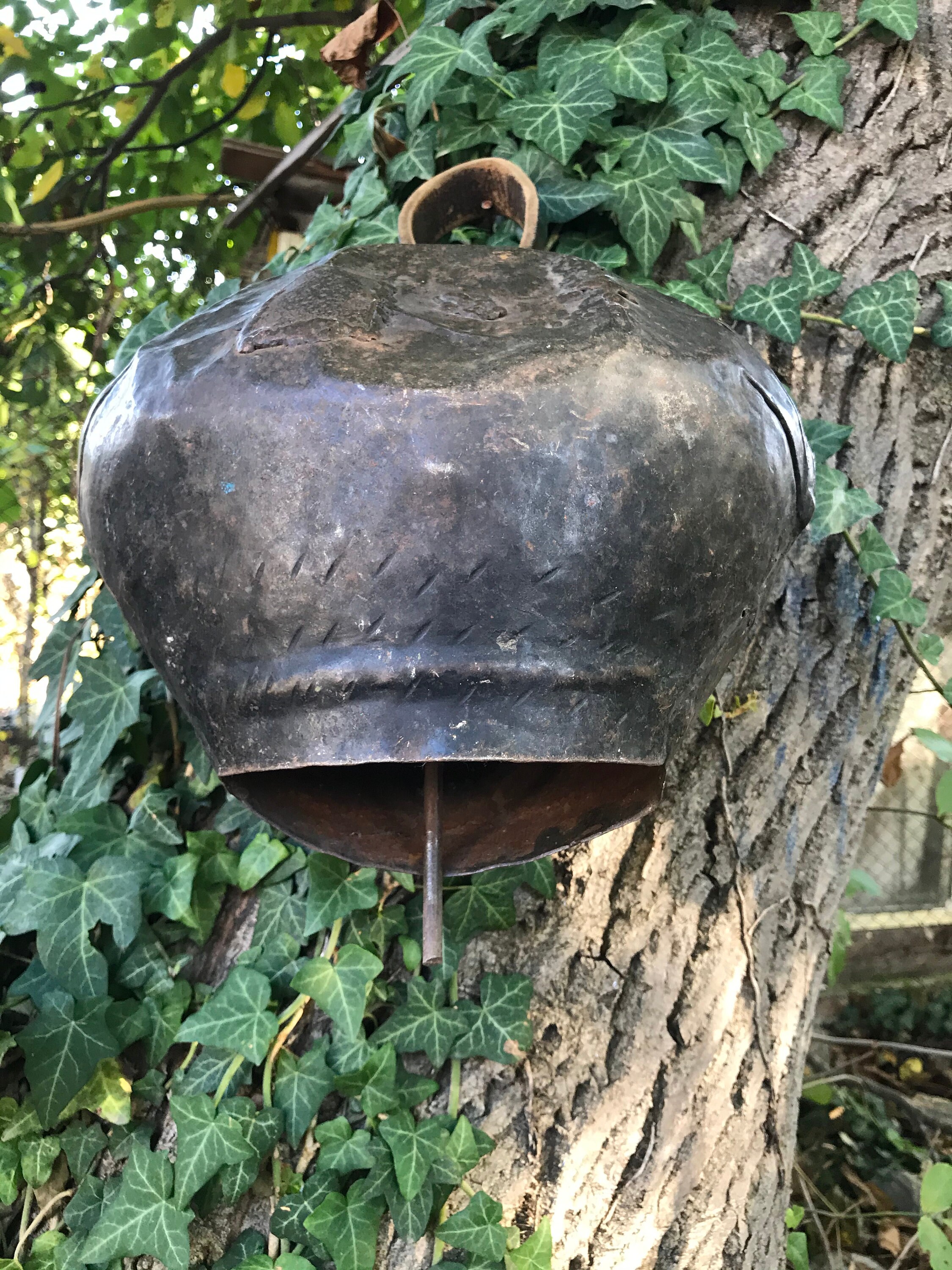 Vintage Large Bell-antique Cowbell-handmade-old Rusty - Etsy