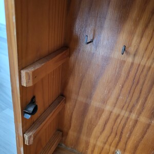 Vintage Key Box -wooden Key Box -wall Hanging Box for Keys -wall Key ...