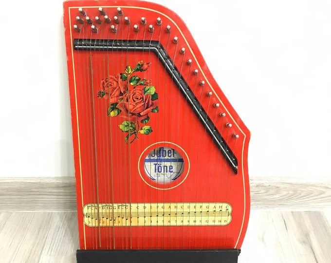 Vintage Zither Musical Instrument Zither Antique Guitar - Etsy