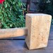 Vintage Primitive Wooden Mallet -wood Hammer -antique Tools -handmade ...