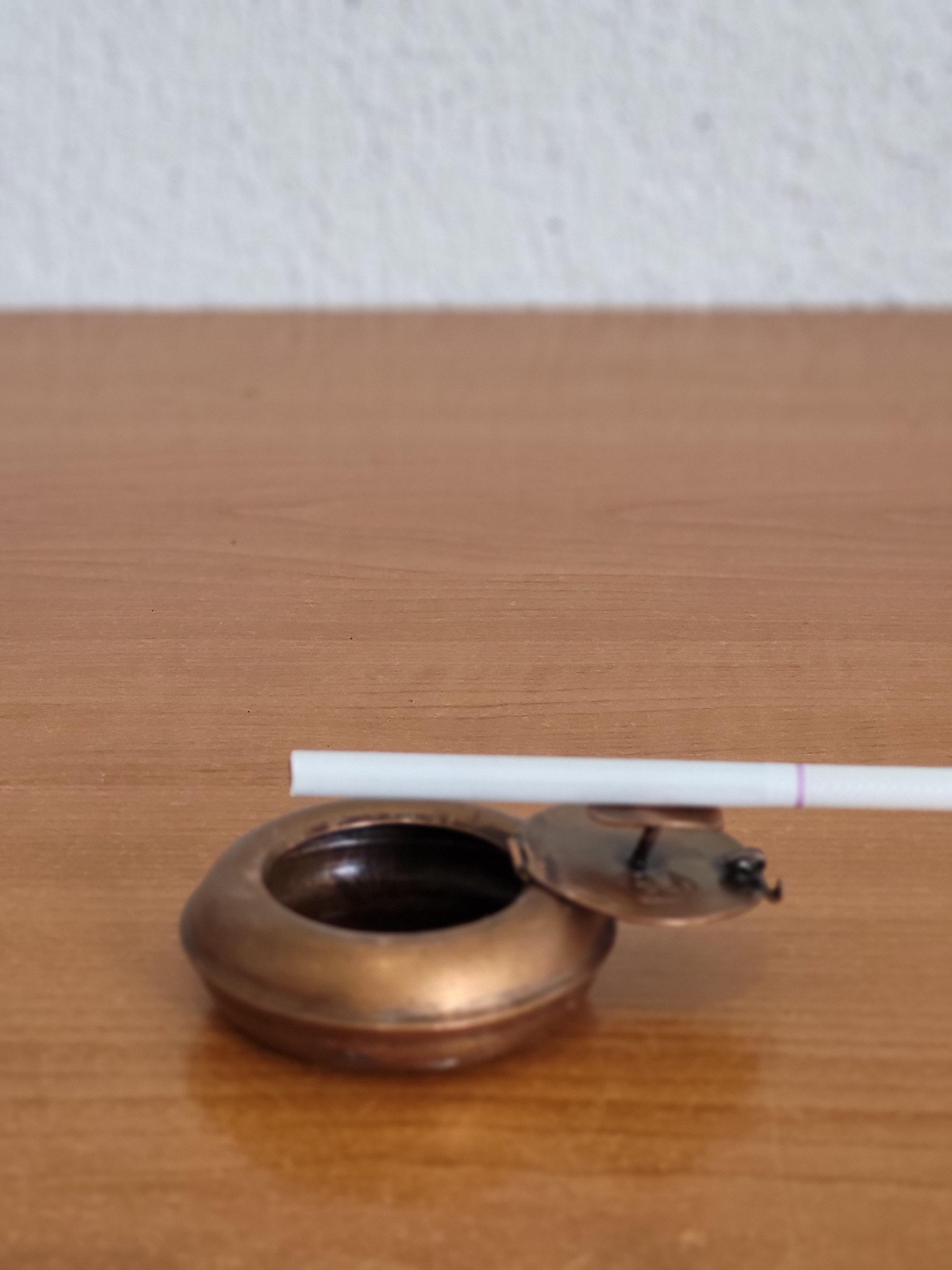 Vintage Copper Ashtray Very Old Ashtray Bar Decor Home Decor Cigarette ...