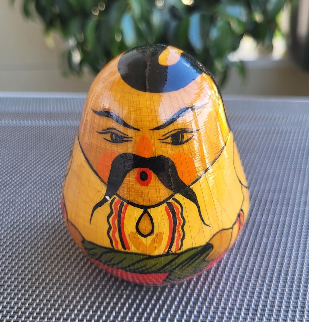 Vintage Matryoshka Doll - Nesting Doll - Russian Doll - Hand Painted ...