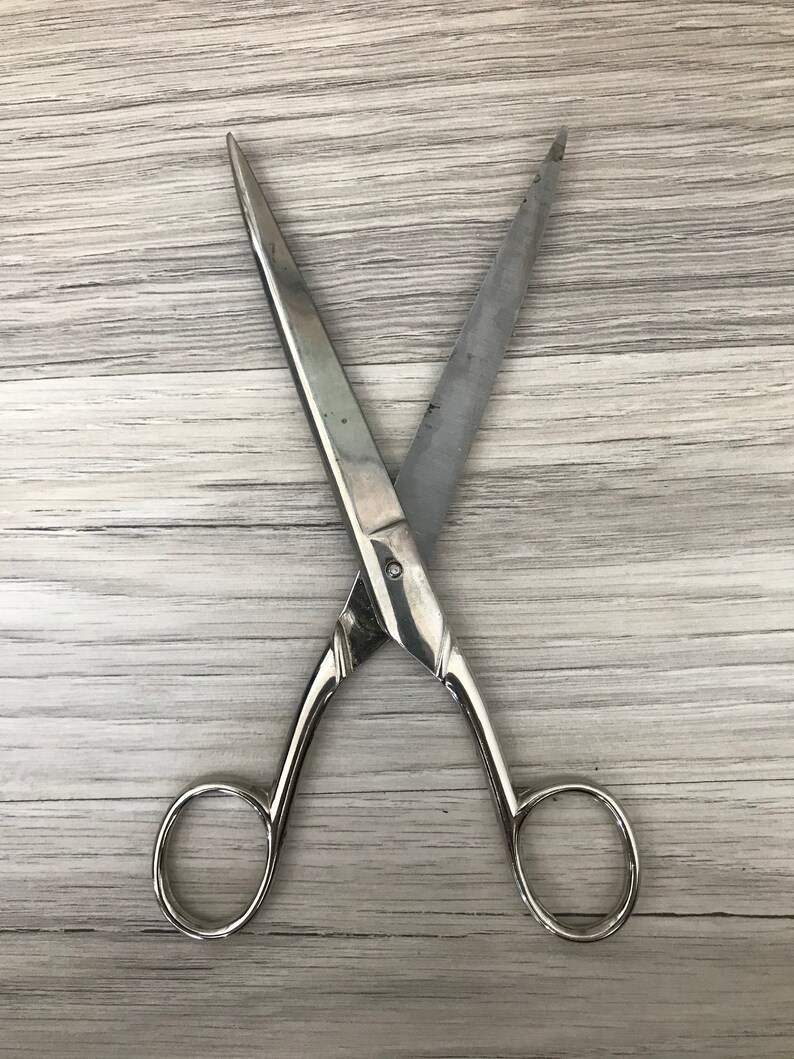 Vintage Steel Scissors sewing Scissors craft Scissors metal Scissors ...