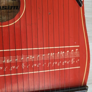 Vintage Zither - Musical Instrument Zither - Antique Guitar - Retro ...