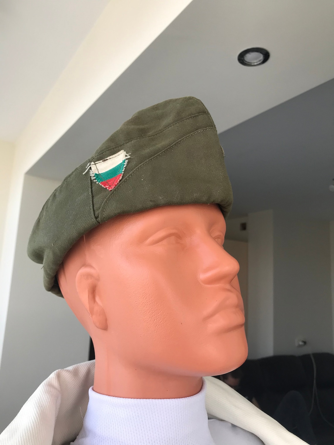 Vintage Military Hat-bulgarian Army Soldier's Hat-unused Soldier Hat ...