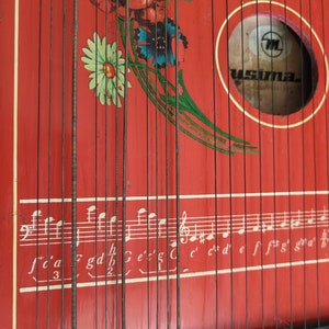 Vintage Zither - Musical Instrument Zither - Antique Guitar - Retro ...