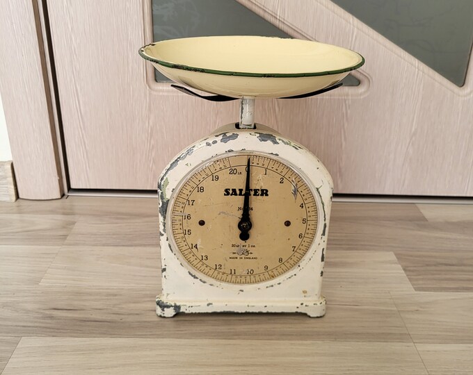 Vintage Scale antique Cast Iron Scale kitchen Scale farmhouse Kitchen ...