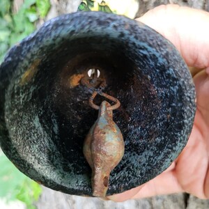 Vintage Wall Bell - Door Bell - Ornate Aluminum Bell - Wall Hanging ...