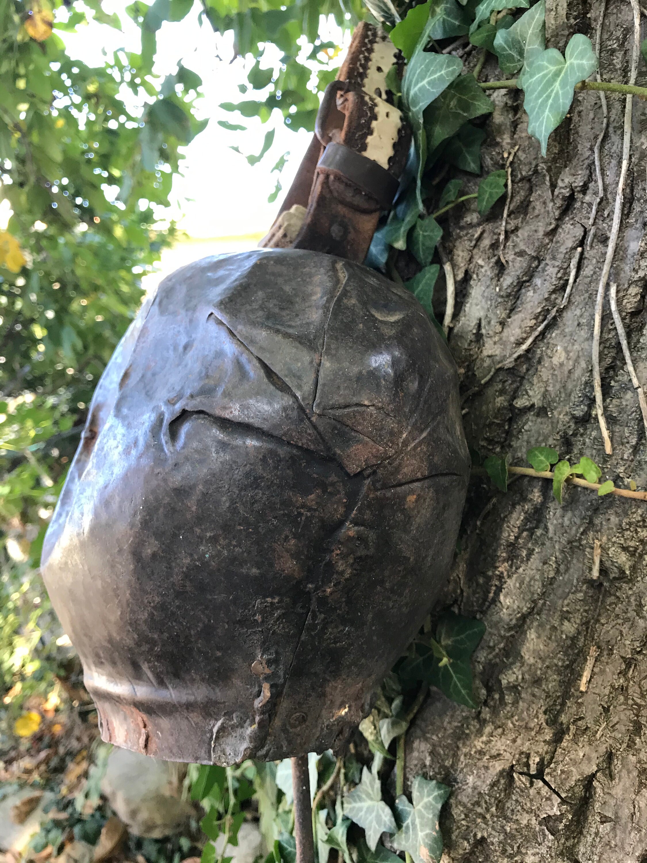 Vintage Large Bell-antique Cowbell-handmade Bell-rusty Cowbell ...