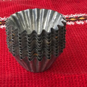 Vintage Metal Tiny Cake Forms-set of 10 Models-old Forms for Sweets ...