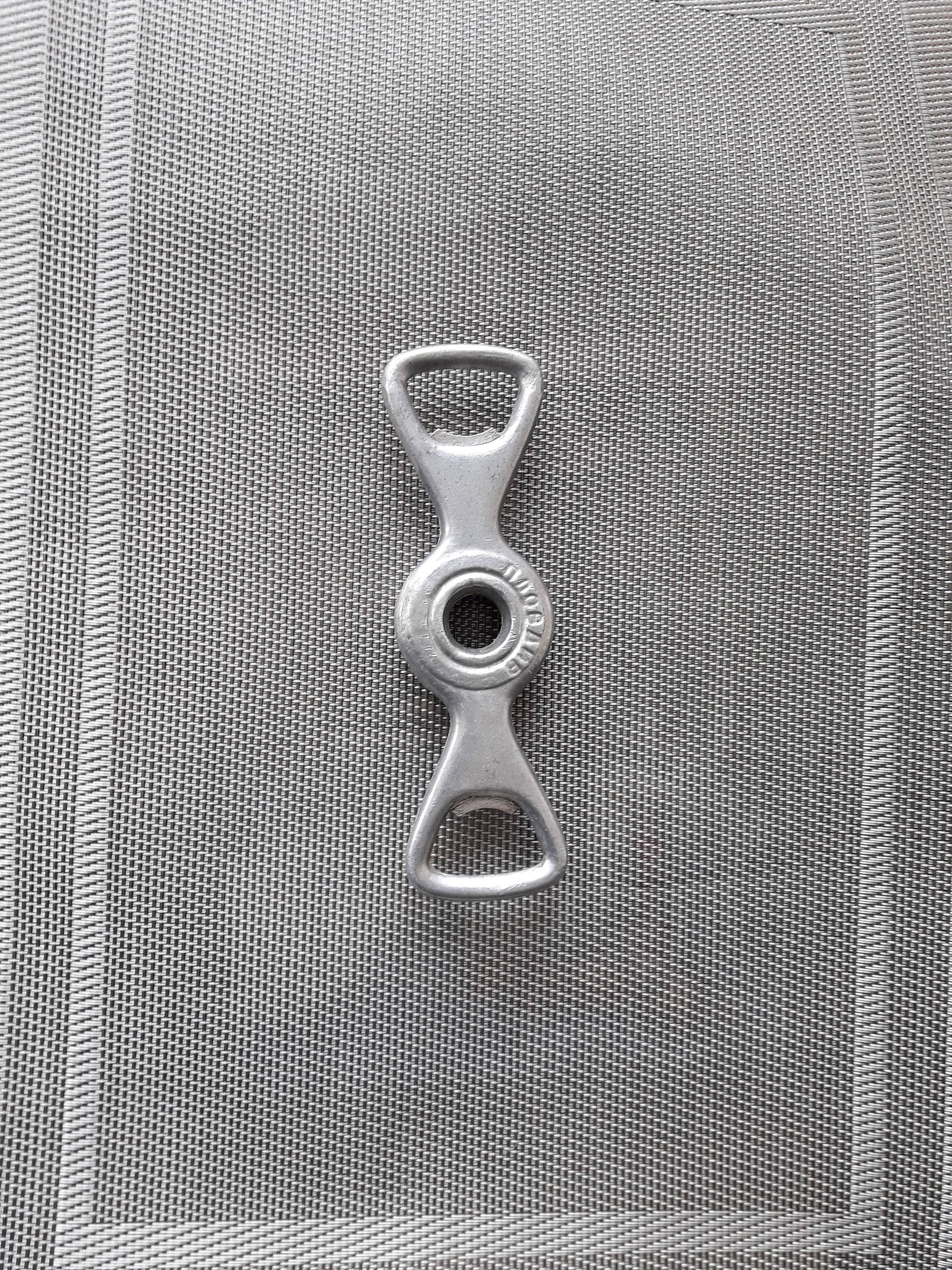 Vintage Bottle Opener -aluminum Opener -bottle Cap Opener -old Metal ...