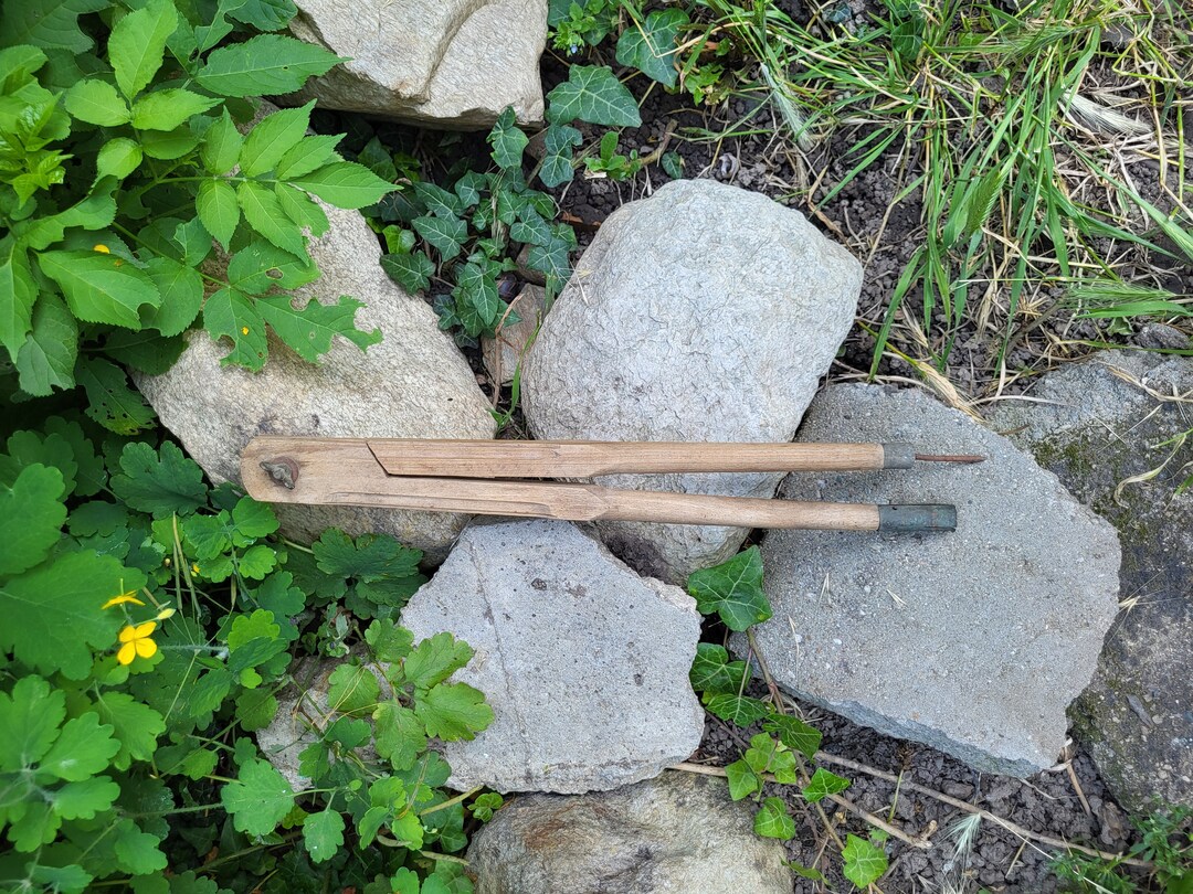 Vintage Antique Wood Compass -drawing Circles -primitive Rustic Tool ...