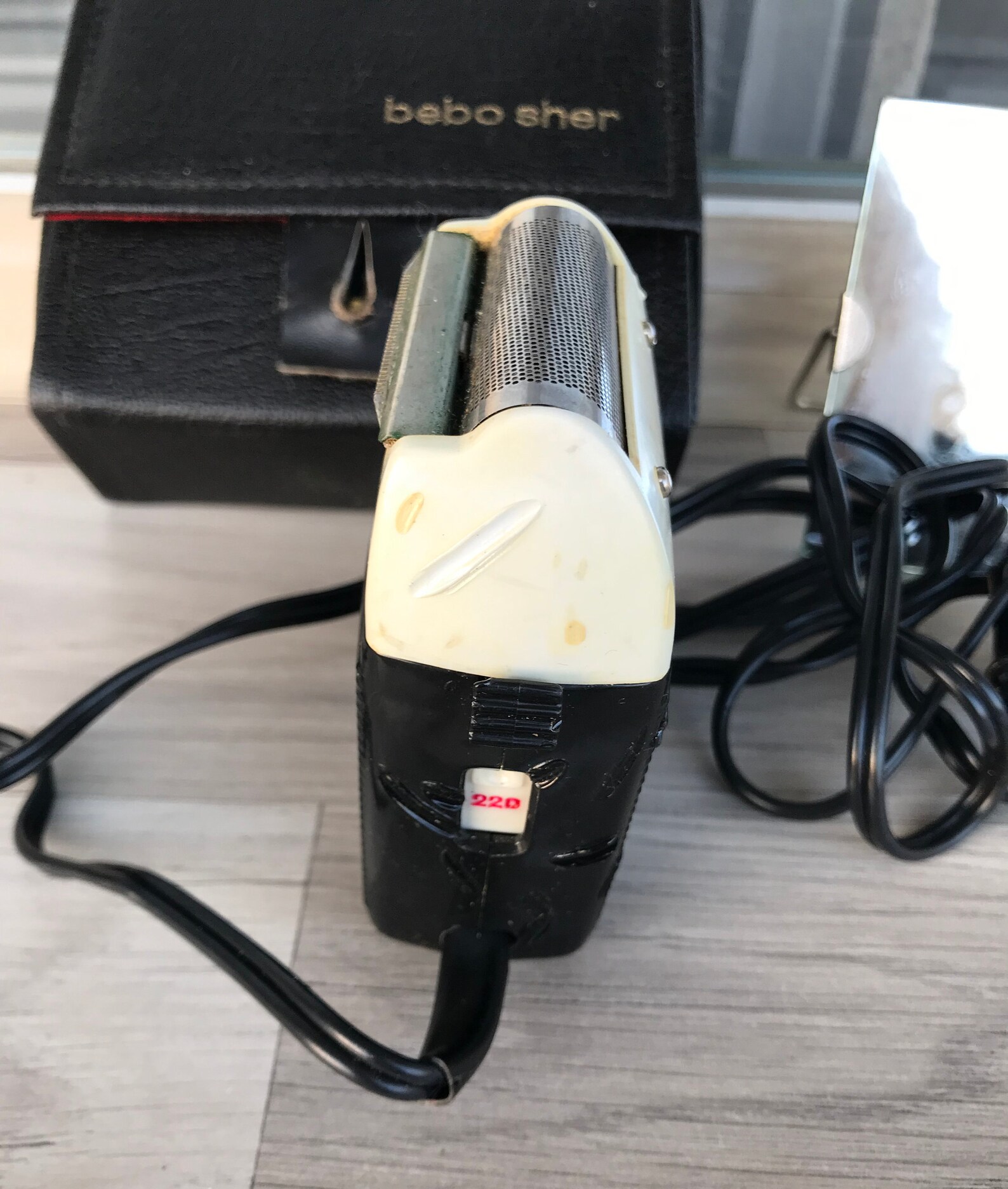 Vintage Electric Shaver BEBO SHER rare Electric Razor german Shaver ...