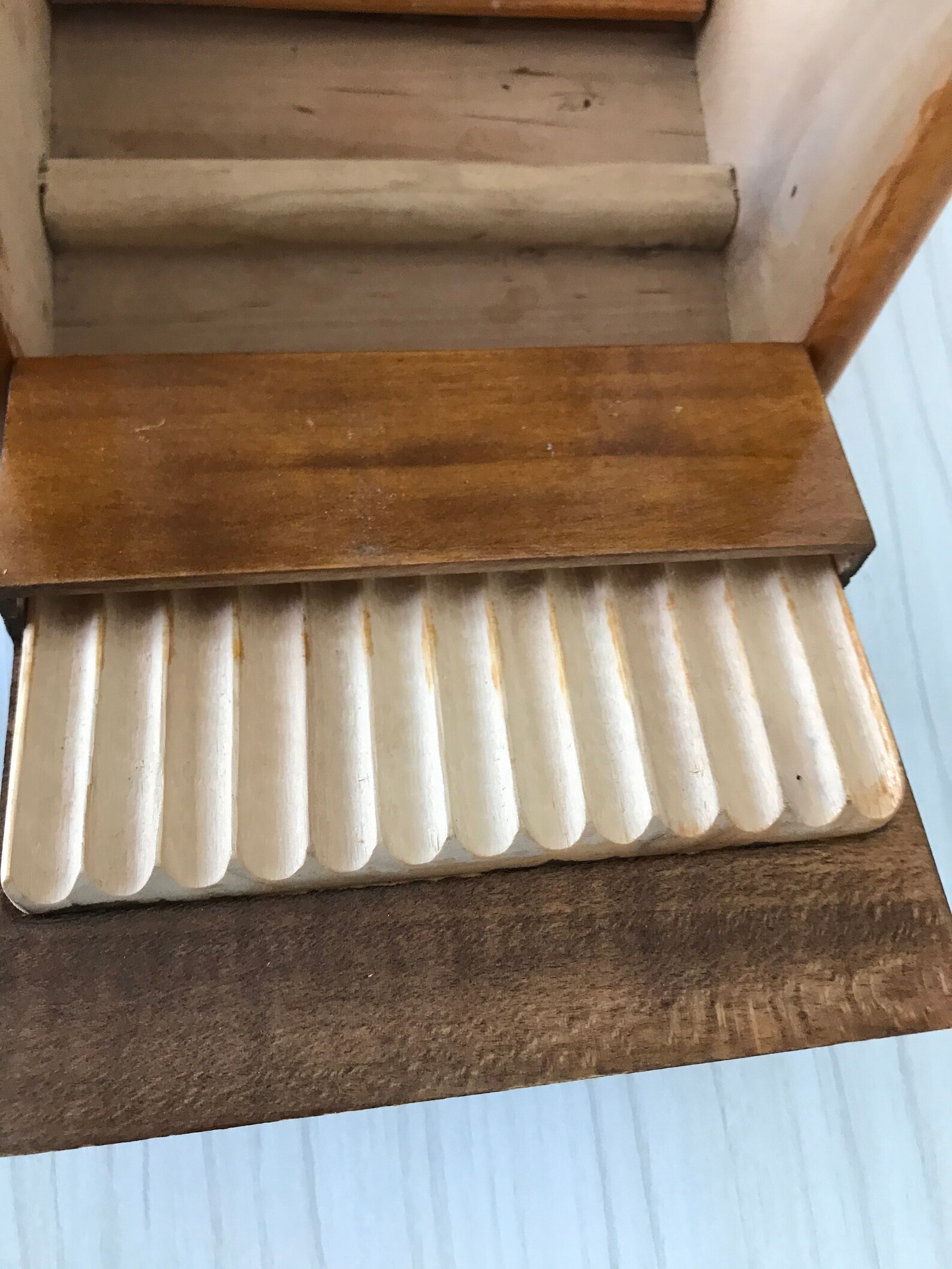 Vintage Wooden Cigarette Box vintage Cigarette Case handmade-decorated ...