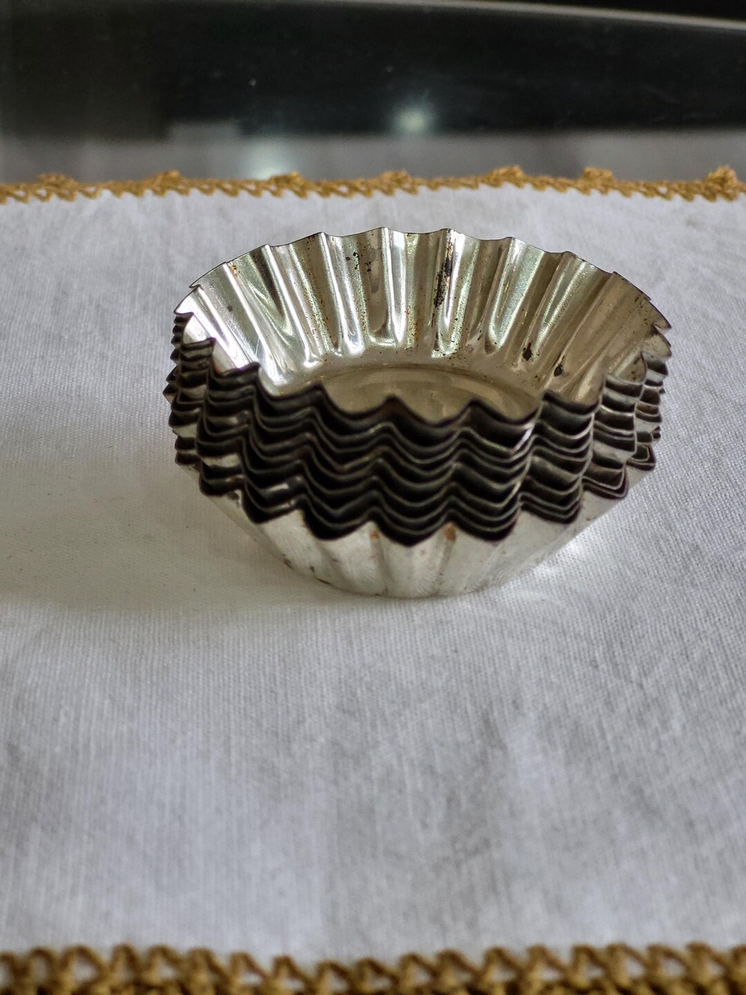 Vintage Metal Tiny Cake Forms-set of 30 Models-old Forms for Sweets ...