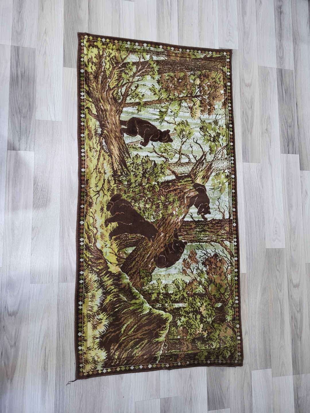Vintage Carpet Wall Panel -traditional Bulgarian Rug -wall Carpet ...