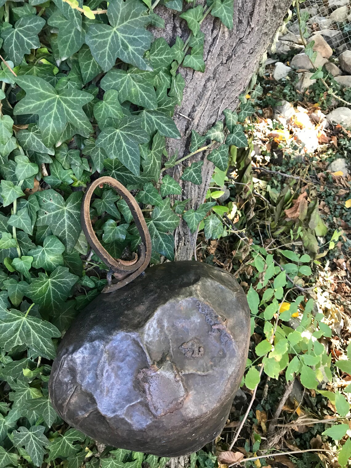Vintage Large Bell-antique Cowbell-handmade-old Rusty - Etsy