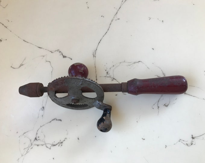 Vintage Antique Hand Drill vintage Manual Drill mechanical - Etsy