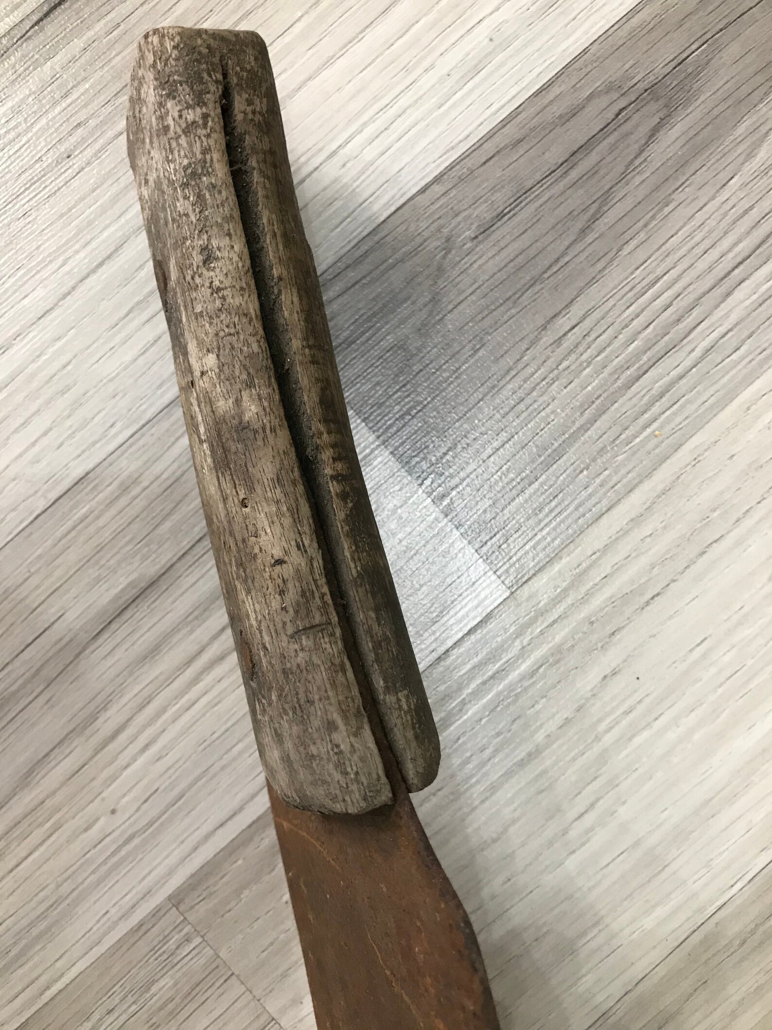 Vintage Cleaver butcher Knife Hand-forged Butcher Axe Antique Metal ...