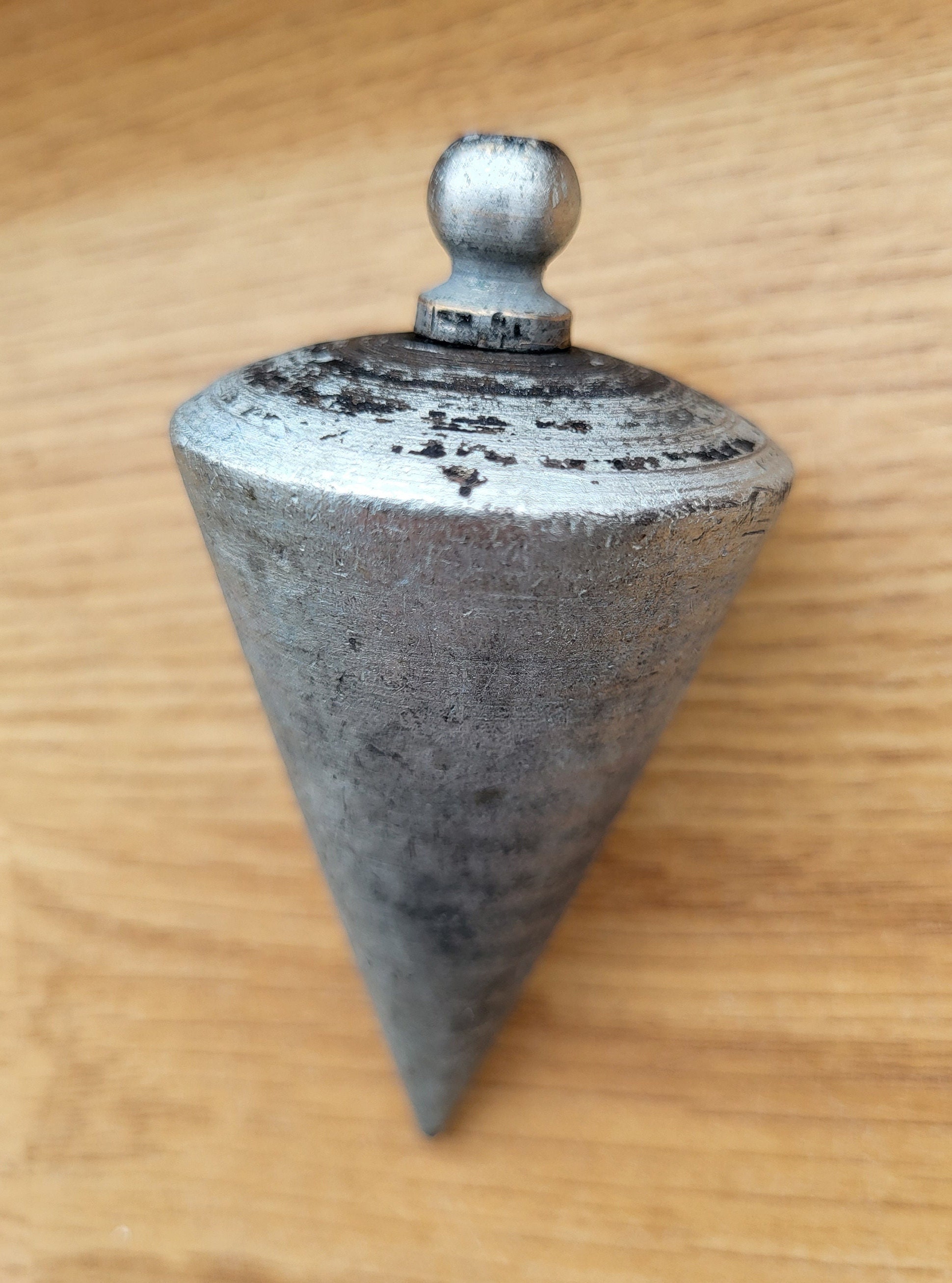 Vintage Plumb Bob Conic Vertical Level Plumb Conic Plumb Bob Metal ...