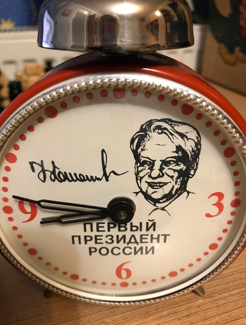 Vintage Soviet Alarm Clock-limited Edition the First - Etsy