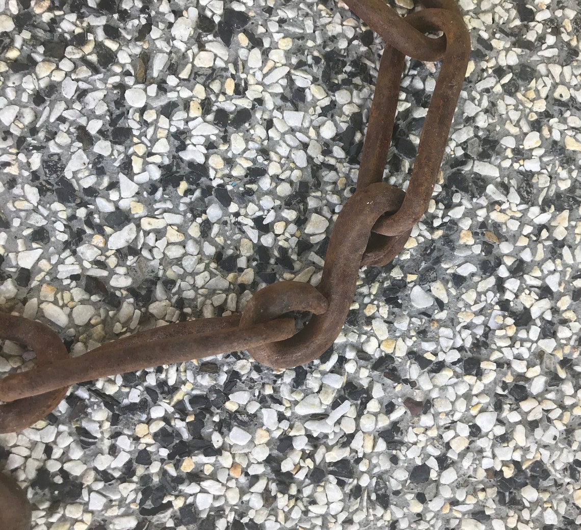 Vintage antique fireplace chain primitive hearth fireplace | Etsy