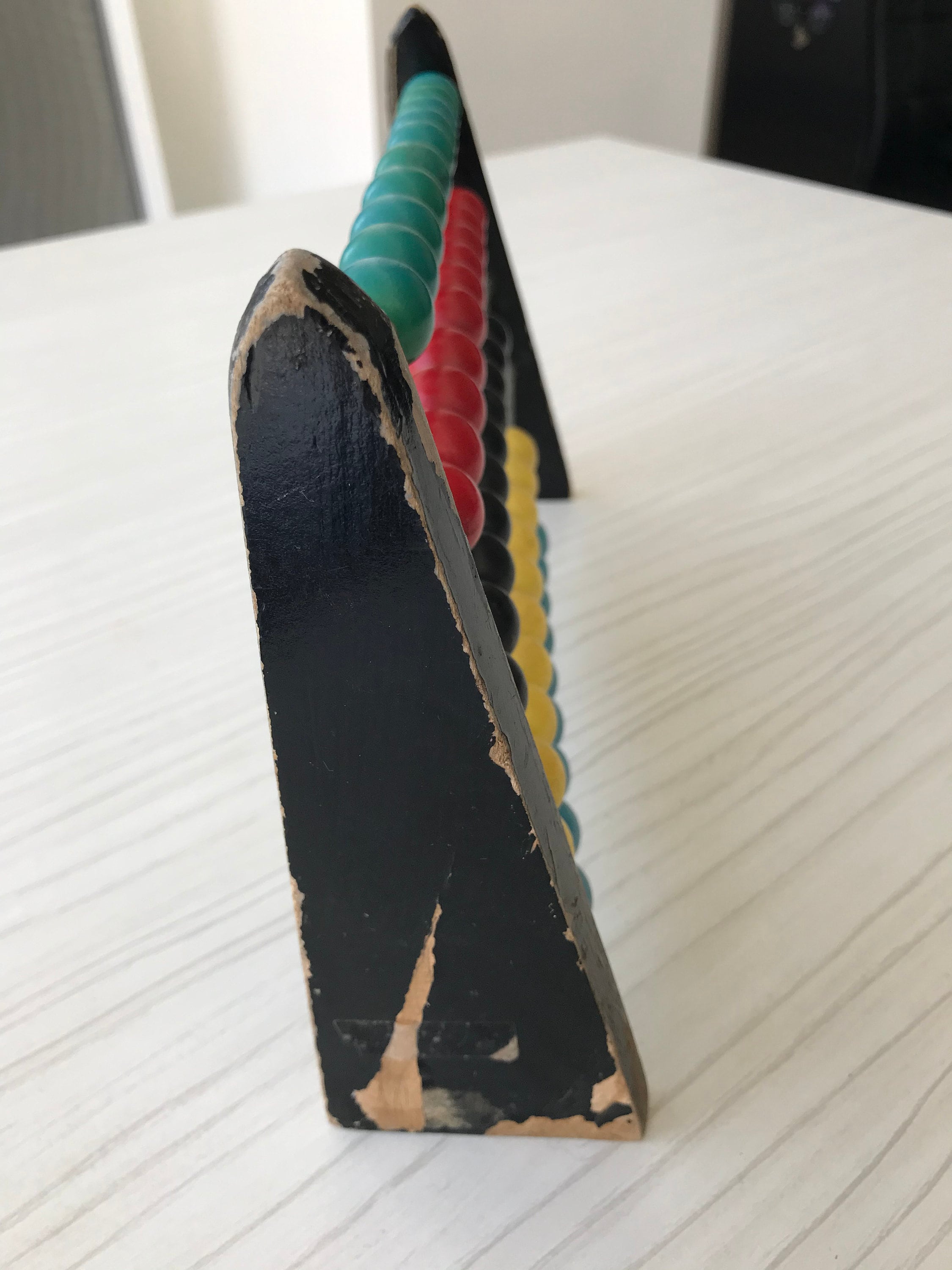 Vintage wooden abacus big abacus-primitive math children | Etsy