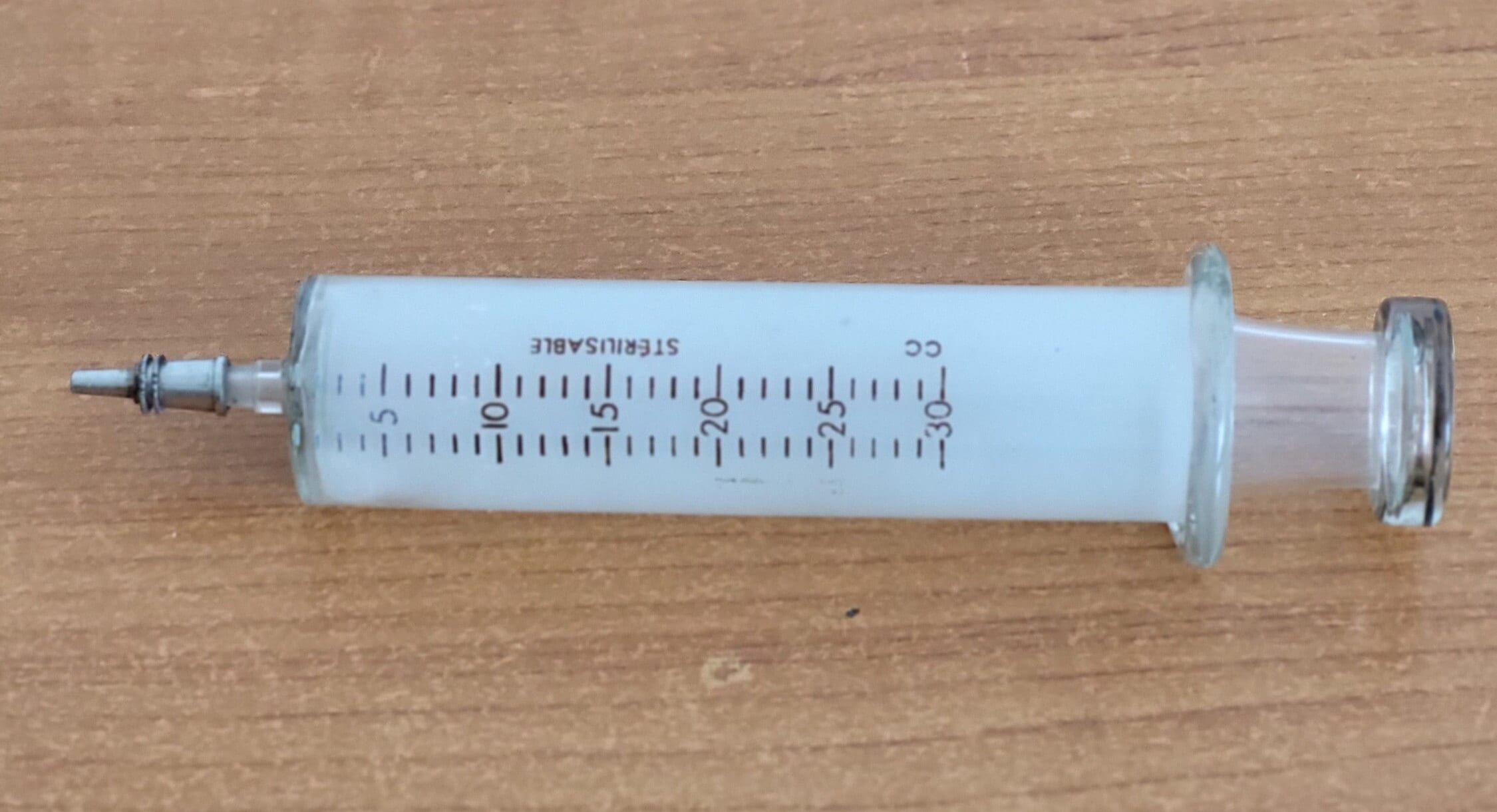 Vintage Medical Syringe Doctor Tools Glass Syringe Medical Equipment ...