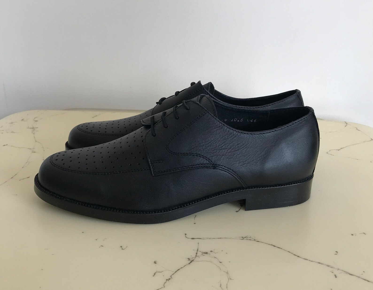 Vintage Bulgarian Army Shoes Parade Black Military Shoes New Shoes ...