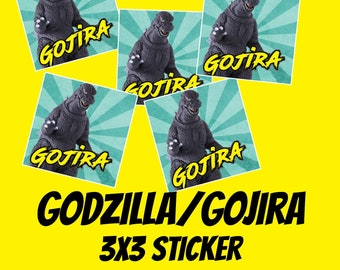 Gojira Sticker - Etsy