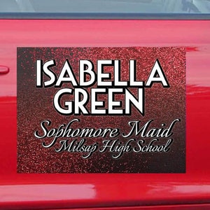 Signs/magnets/custom/ FREE Shipping/homecoming/pageant/organizations - Etsy