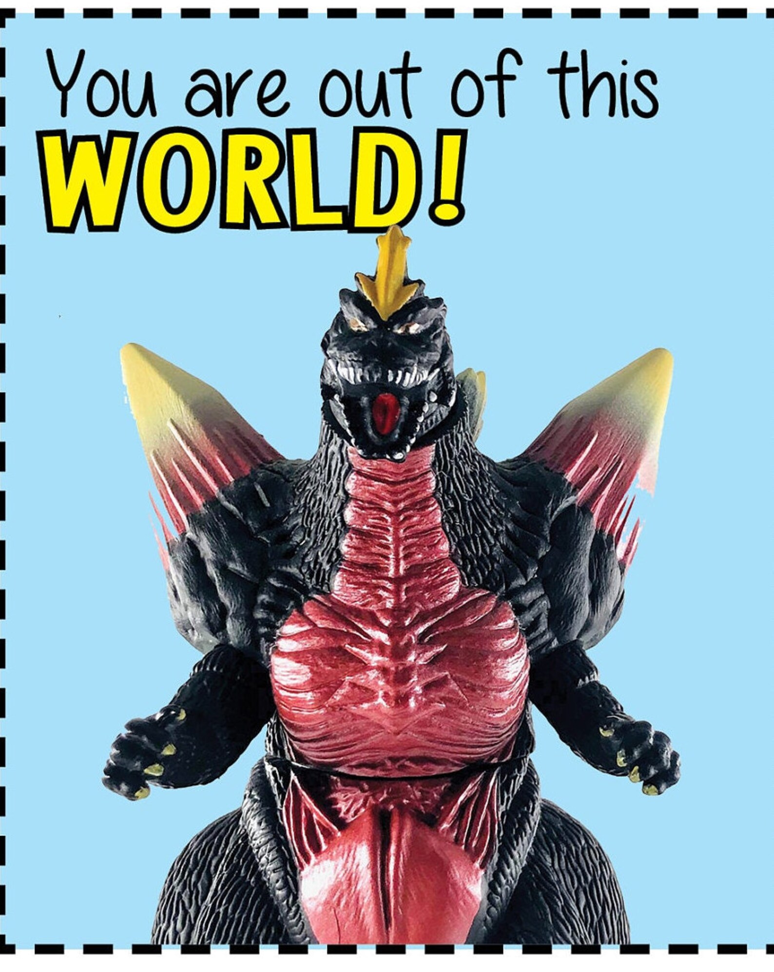 Godzilla Valentines/digital Download/printable - Etsy