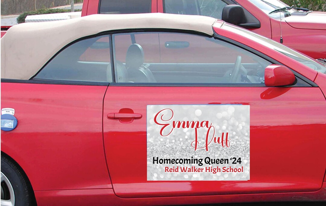 Custom Parade Sign or Car Magnets or Stickers FREE Shipping/homecoming ...